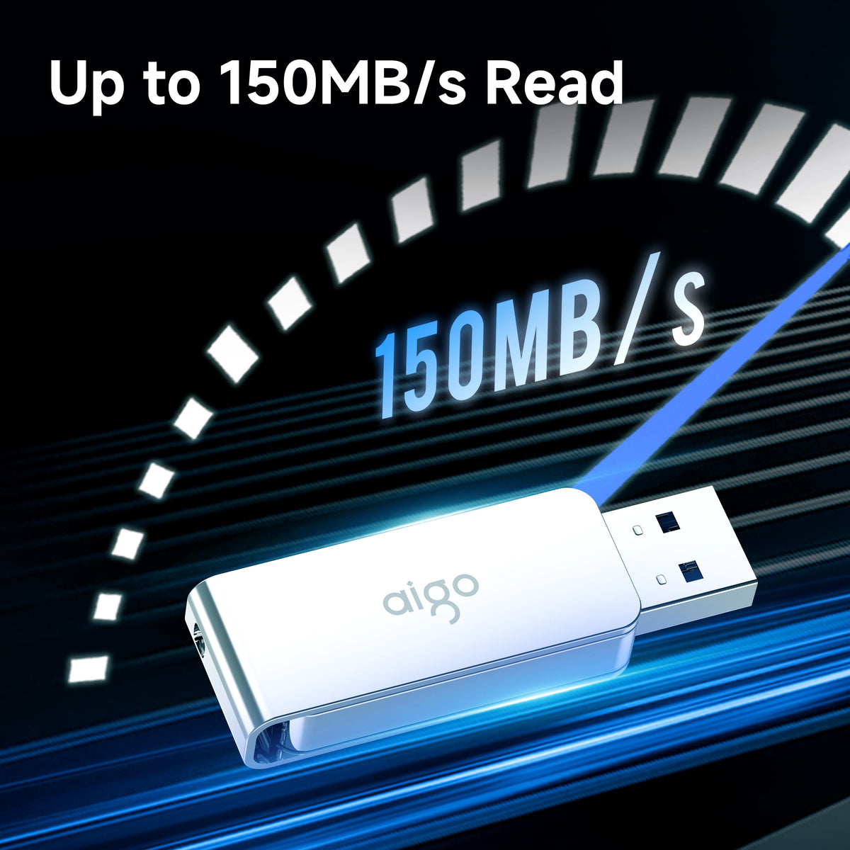 aigo U330 128GB/256GB Flash Drive USB 3.2 Thumb Drive Memory Stick Jum